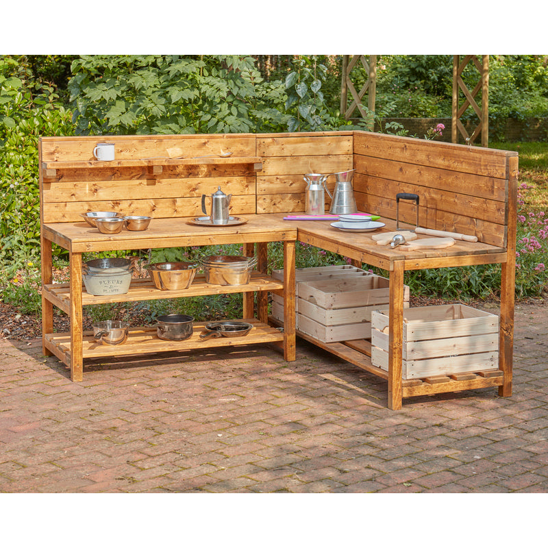 Compact Corner Work Station (H65 Cm), EASE Outdoor Play