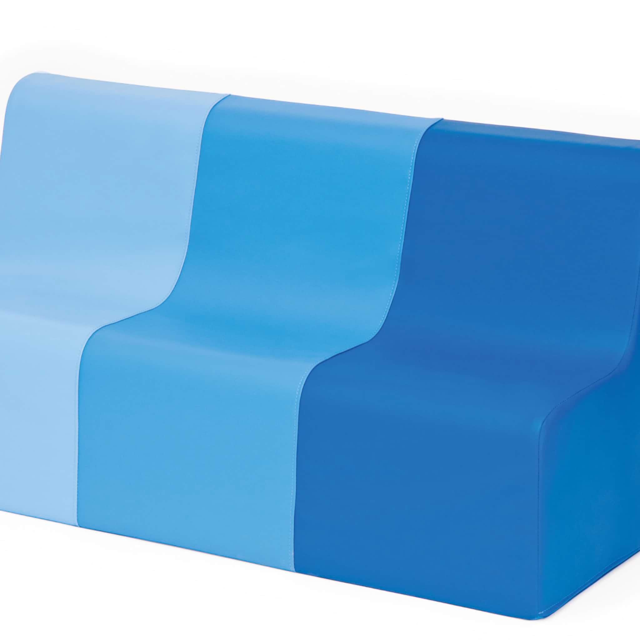 Soft Foam Wide Sofa - Blue – EASE