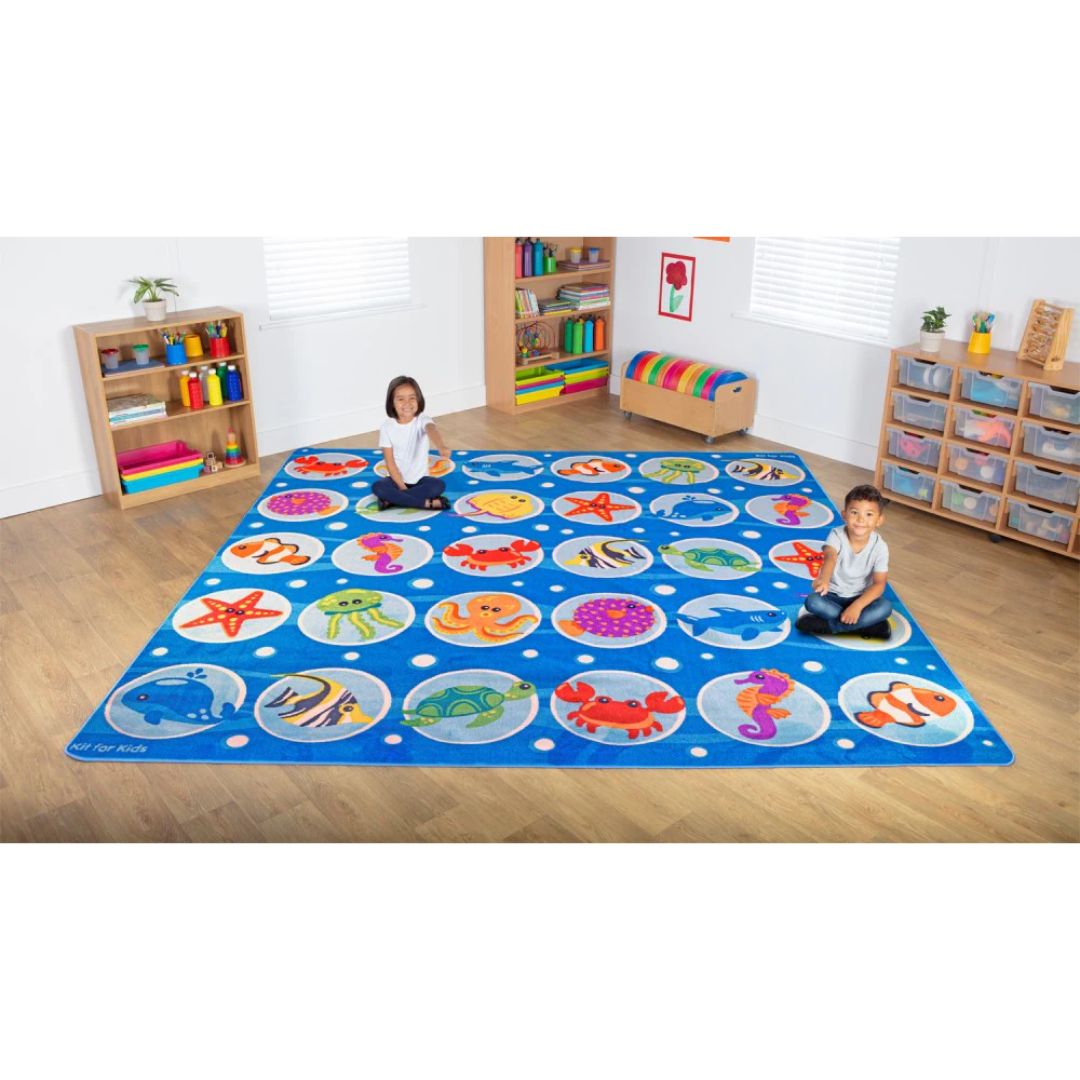 Under the Sea Large Square Mat – EASE