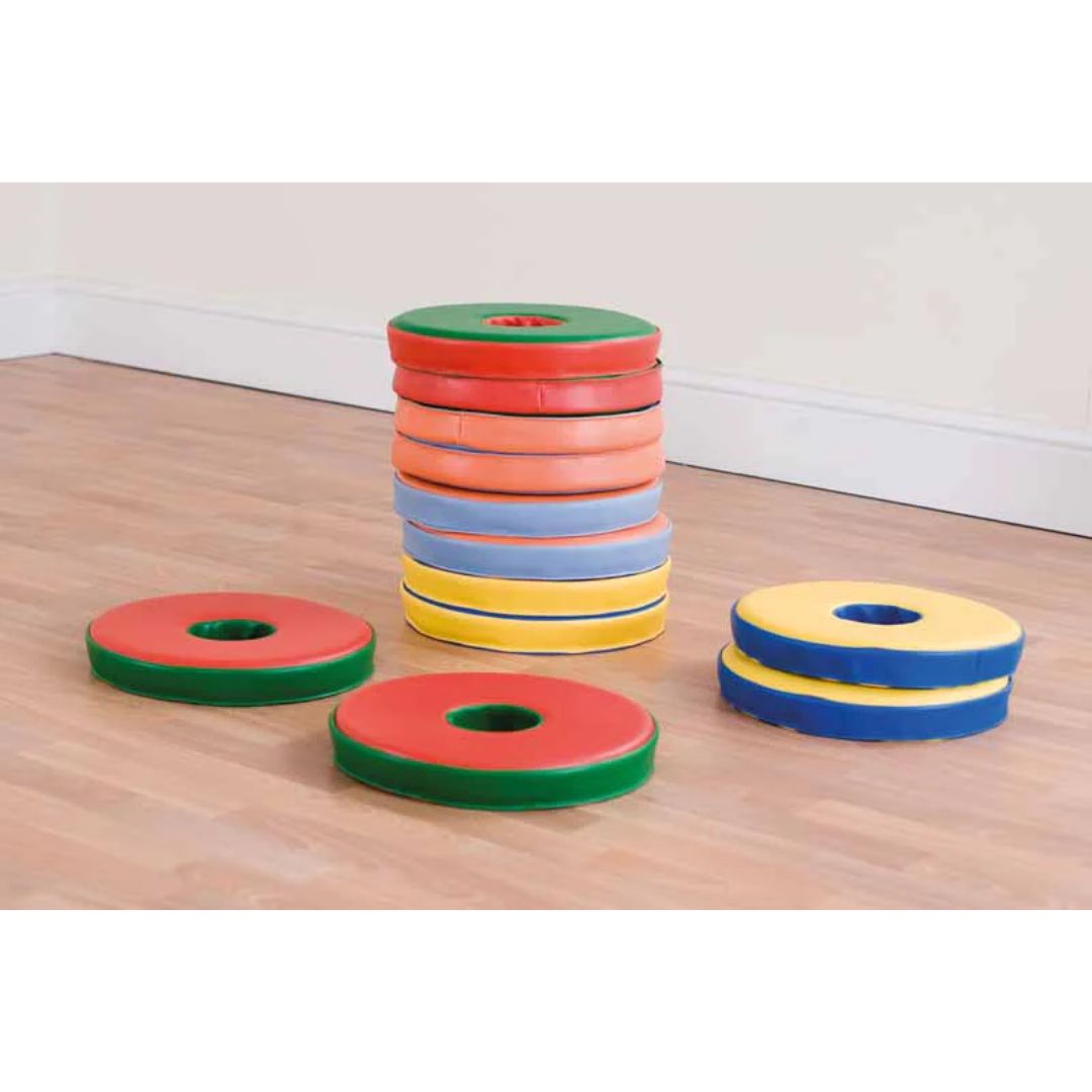 Individual Colour Donut Cushions Soft Furnishings| Soft Seating ...