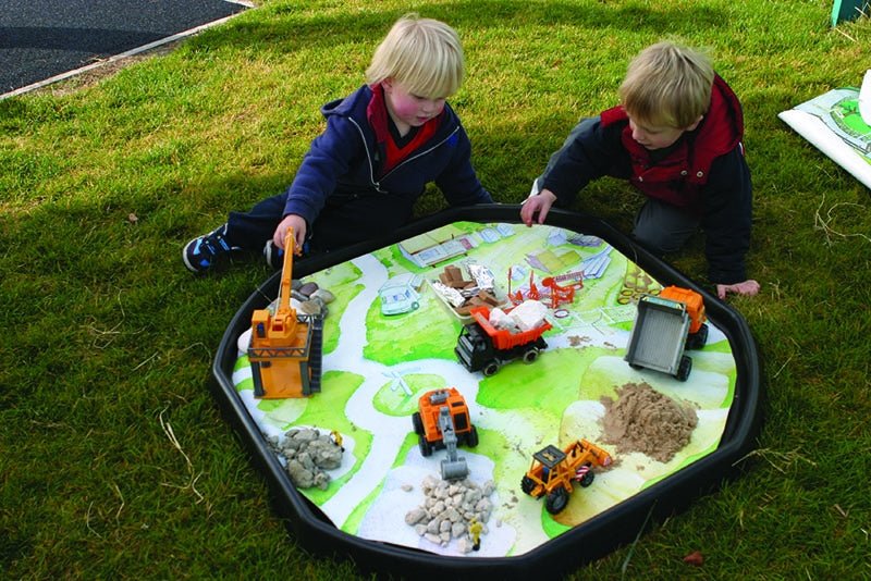 Active World Tuff Tray Builders Yard Mat Active World Trays & Mats| Pretend Play| Sand & Water ...