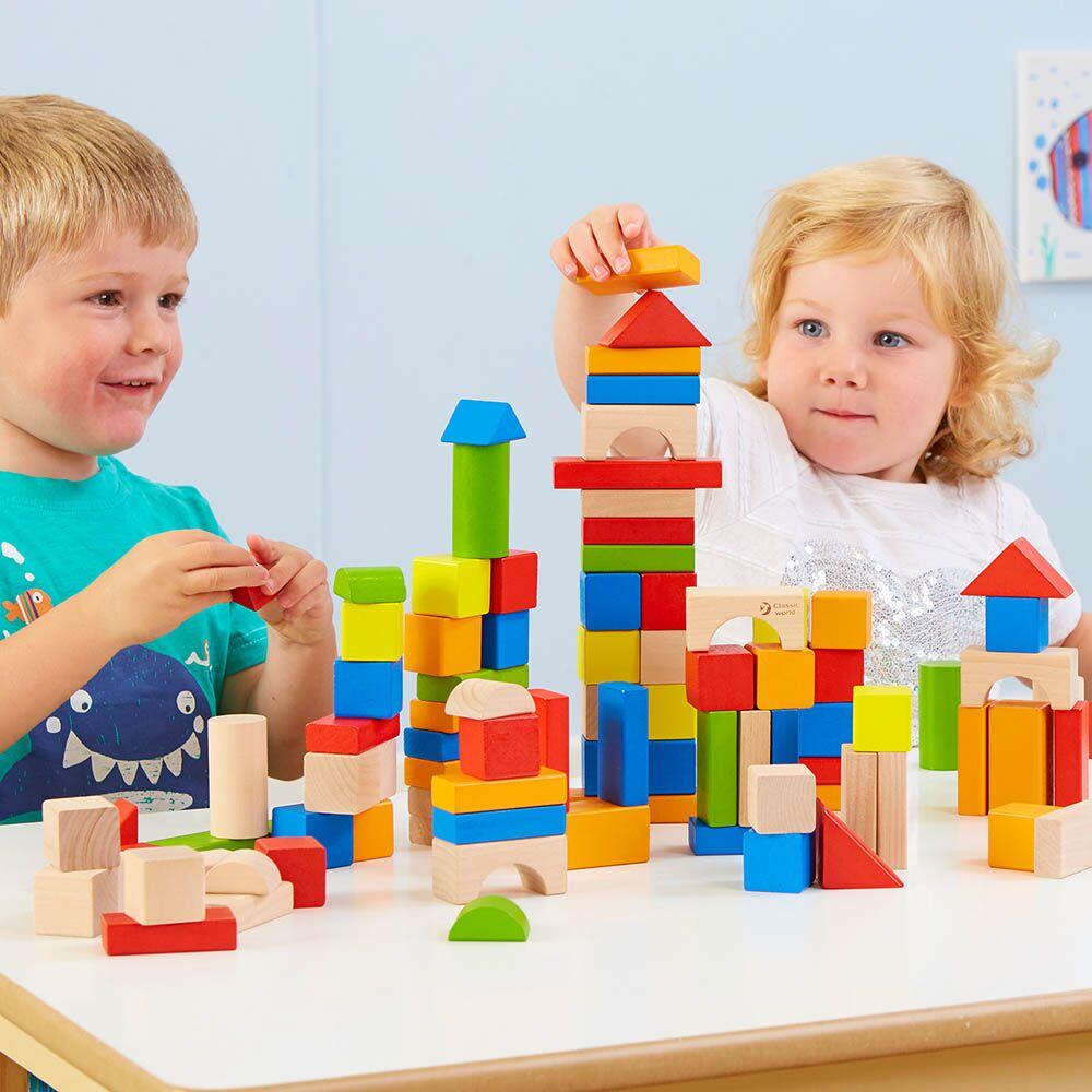 Classic World Building Blocks 100pcs Baby & Toddler Construction ...