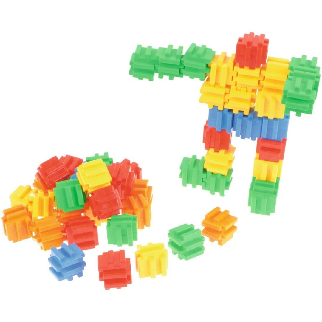 Construction blocks set - 3D Cubes - 72 pieces 3 - 4 yrs| Construction ...