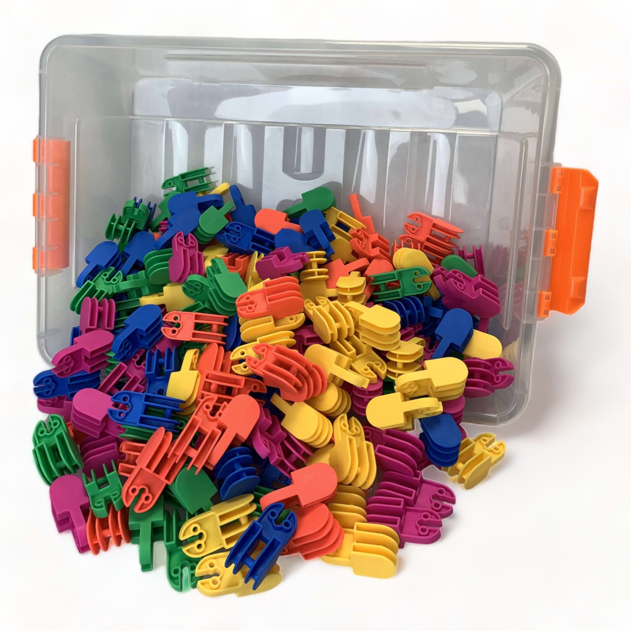 Large Construction Set - Click Clack - 240 pieces 3 - 4 yrs ...