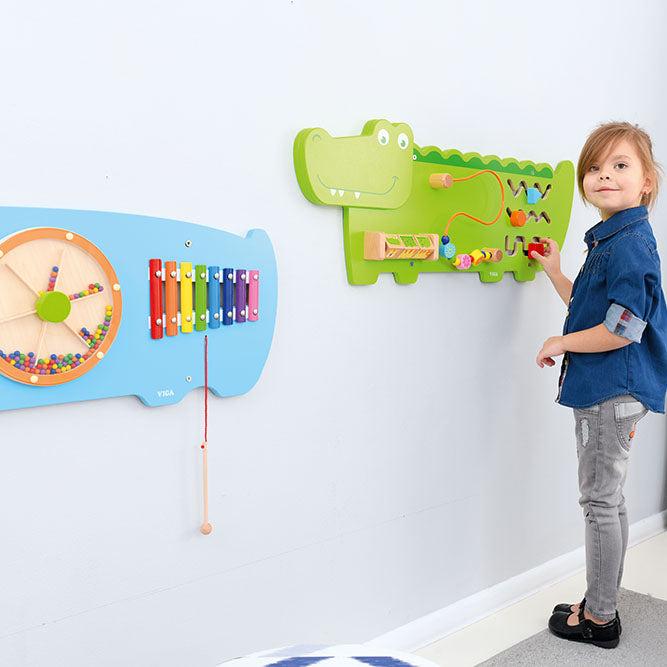 Crocodile Activity Manipulative Wall Panel – EASE