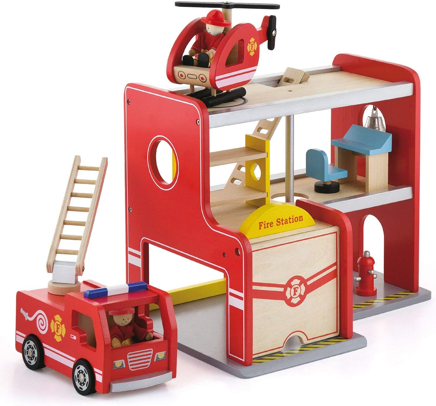 City Fire Station Figures & Furniture| Small World| Social Skills – EASE