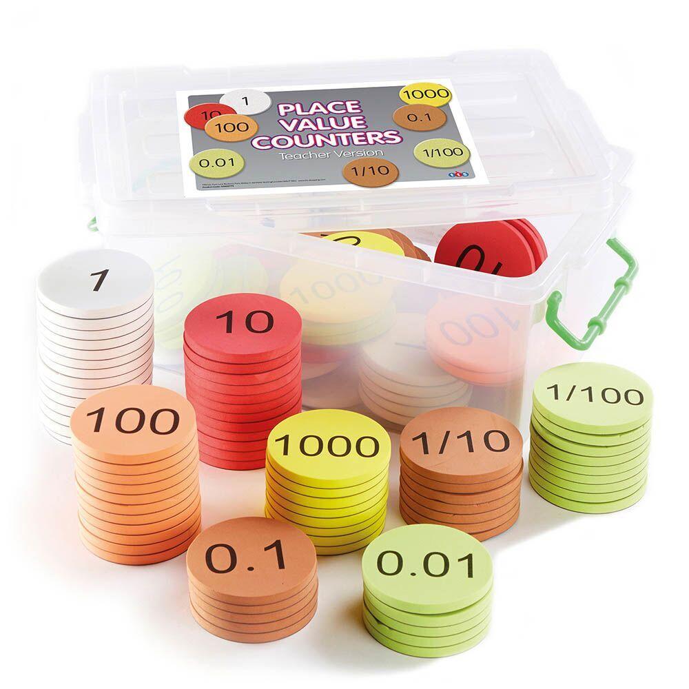 Foam Place Value Counters Teacher Version 120pcs Curriculum| Developed ...