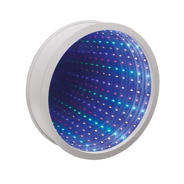 Interactive Button infinity Mirror- Large Round – EASE
