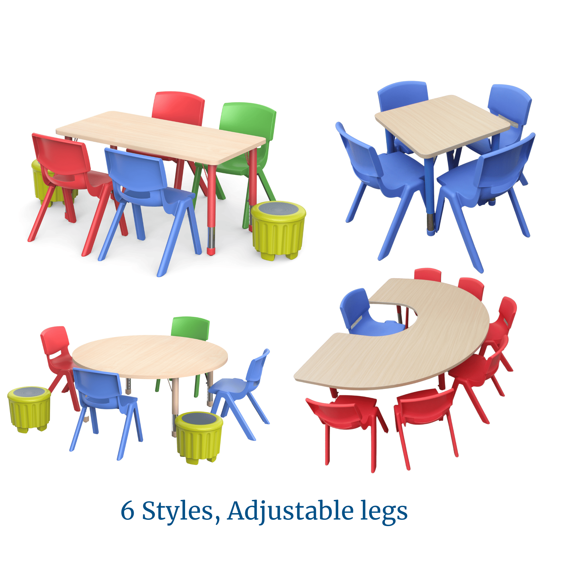 Maple Adjustable Tables - 8 types – EASE