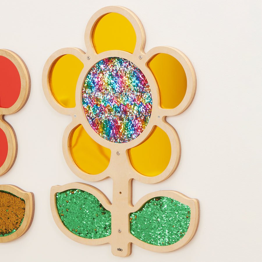 Mark Making Sequin and Mirror Daisy Frame Yellow – EASE