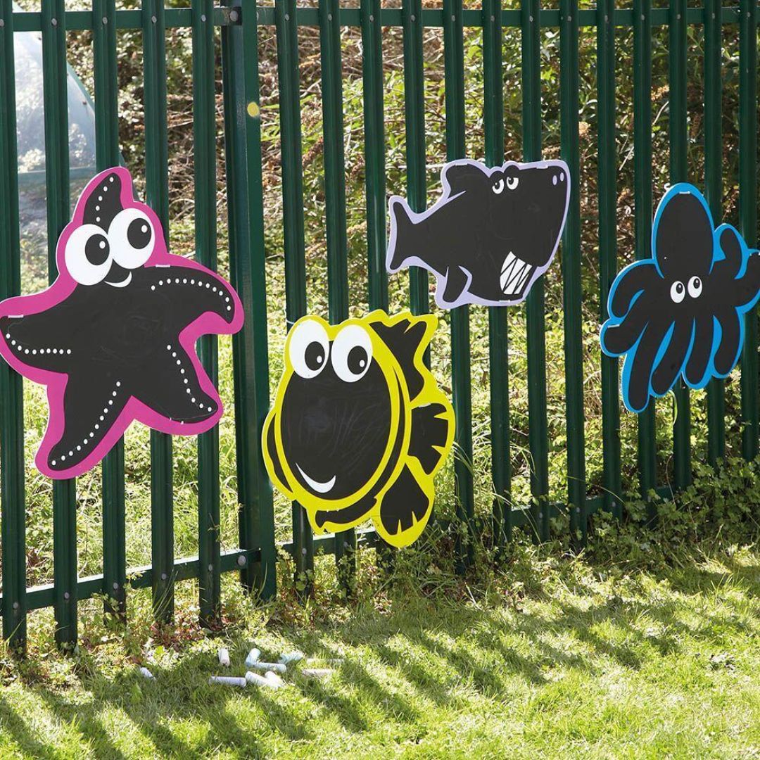 Outdoor Mark Making Chalkboards 5pk – EASE