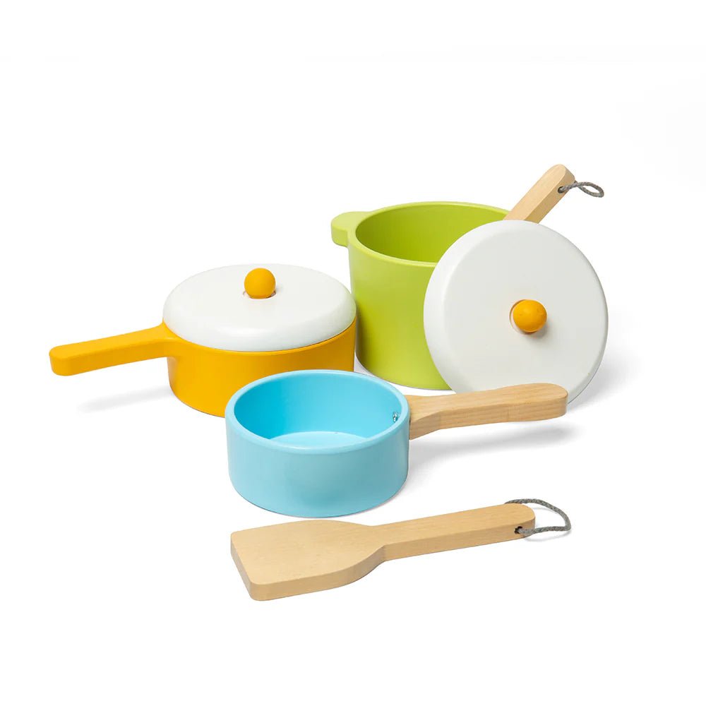 Stainless Steel Role Play Pots and Pan Set Accessories & Appliances ...