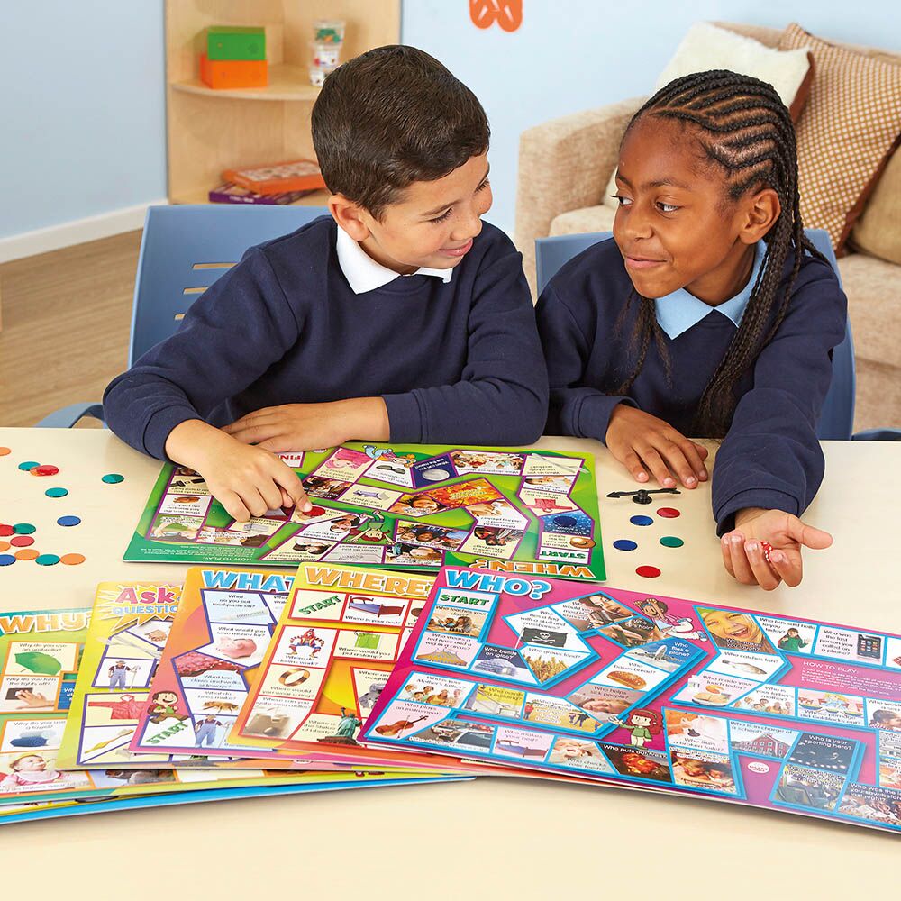 Questioning Skills Board Games A3 7pk Literacy| Secondary| Social ...