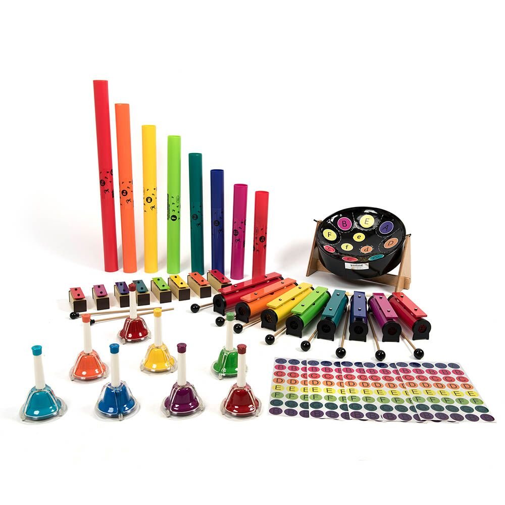 Rainbow Range Instruments Pack Music| Outdoor Music Primary School – EASE