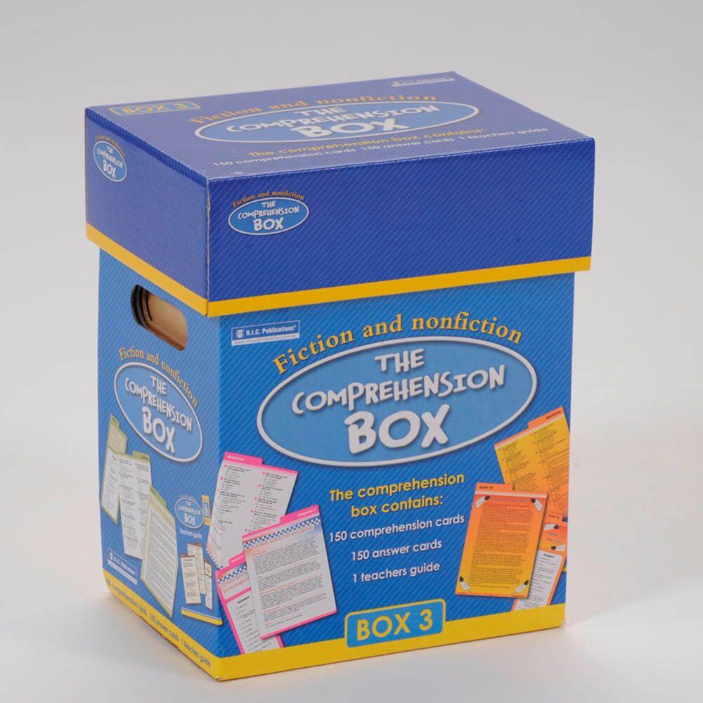 Reading Comprehension Box 1 Comprehension| Literacy| Reading ...