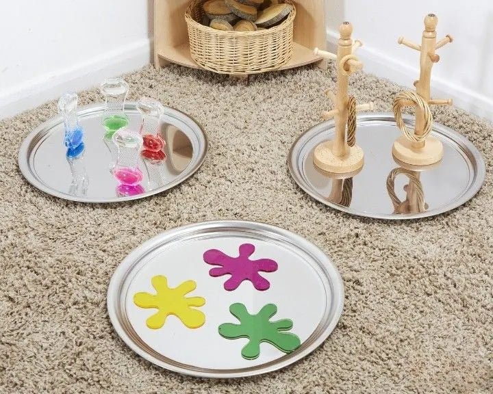 Sensory Mirror Trays - Set of 3 – EASE