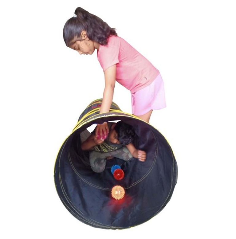 Sensory Pop up Tunnel with LED Balls – EASE