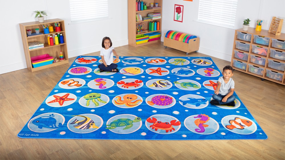 Under the Sea Large Square Mat – EASE