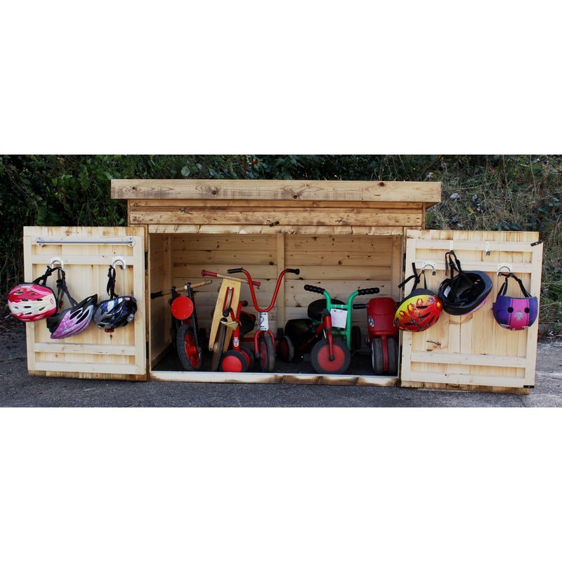 Trike Storage Shed, EASE Outdoor Play