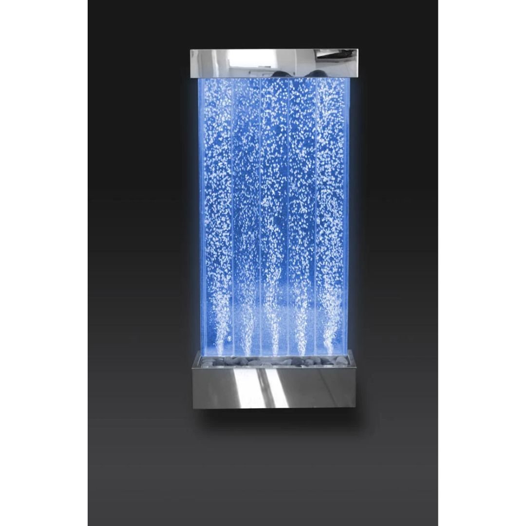 Bubble Wall Hung Portrait (Chrome) Sensory Exploration| Bubble Tubes ...
