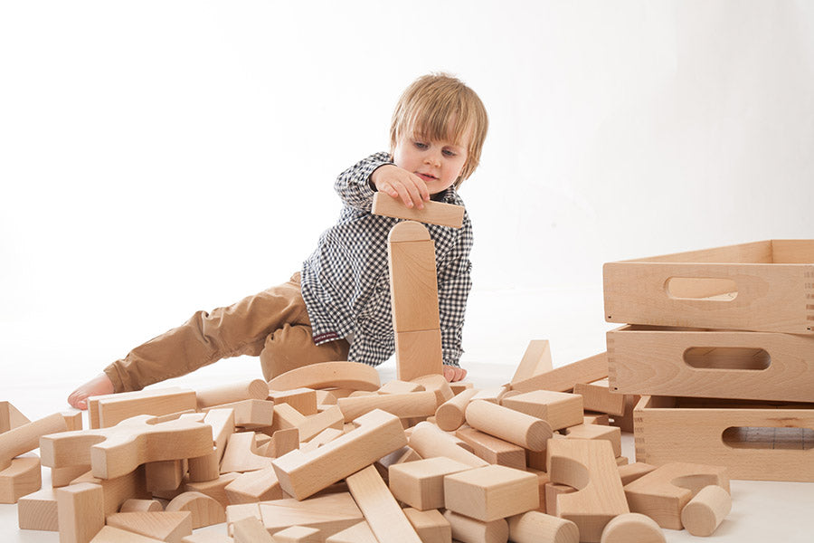 Standard Wooden Unit Blocks 46pcs – EASE