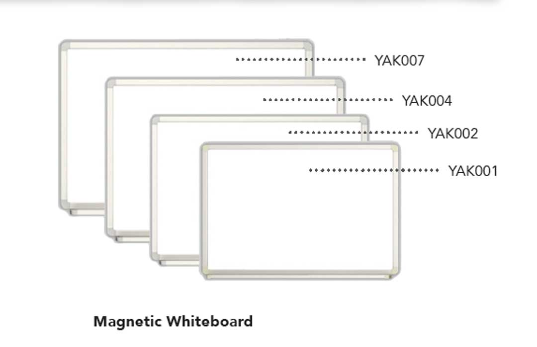 Magnetic Whiteboard - 90x120cm – EASE